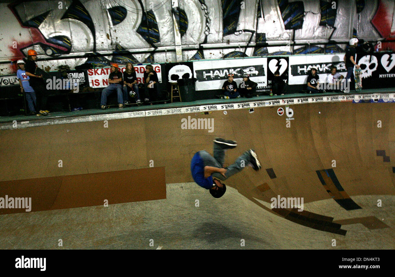 Sep 23, 2006; Golden Valley, MN, USA; In-line skater Brandon Hare, 13 ...