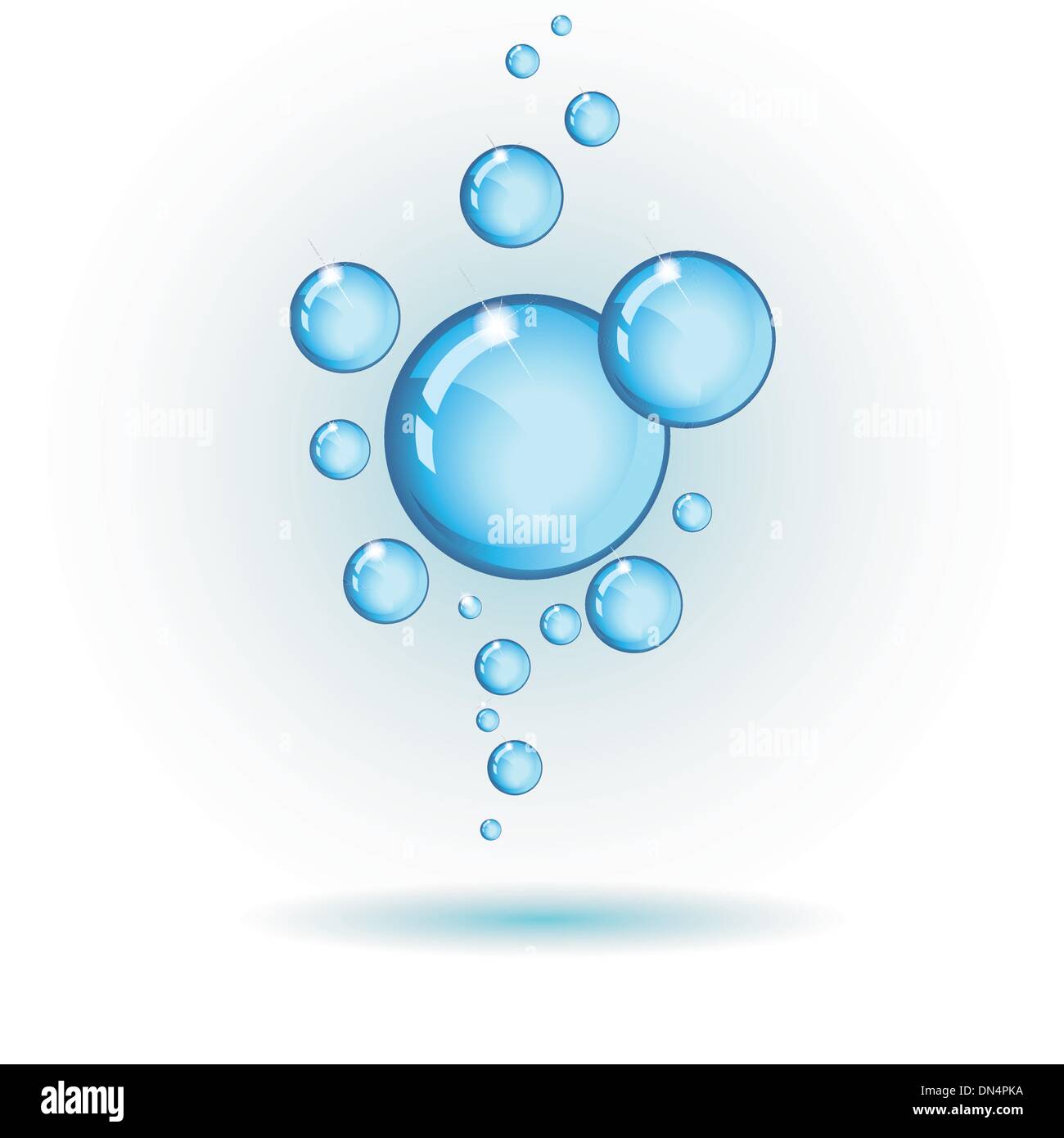 vector bubbles isolated on white Stock Vector Image & Art - Alamy