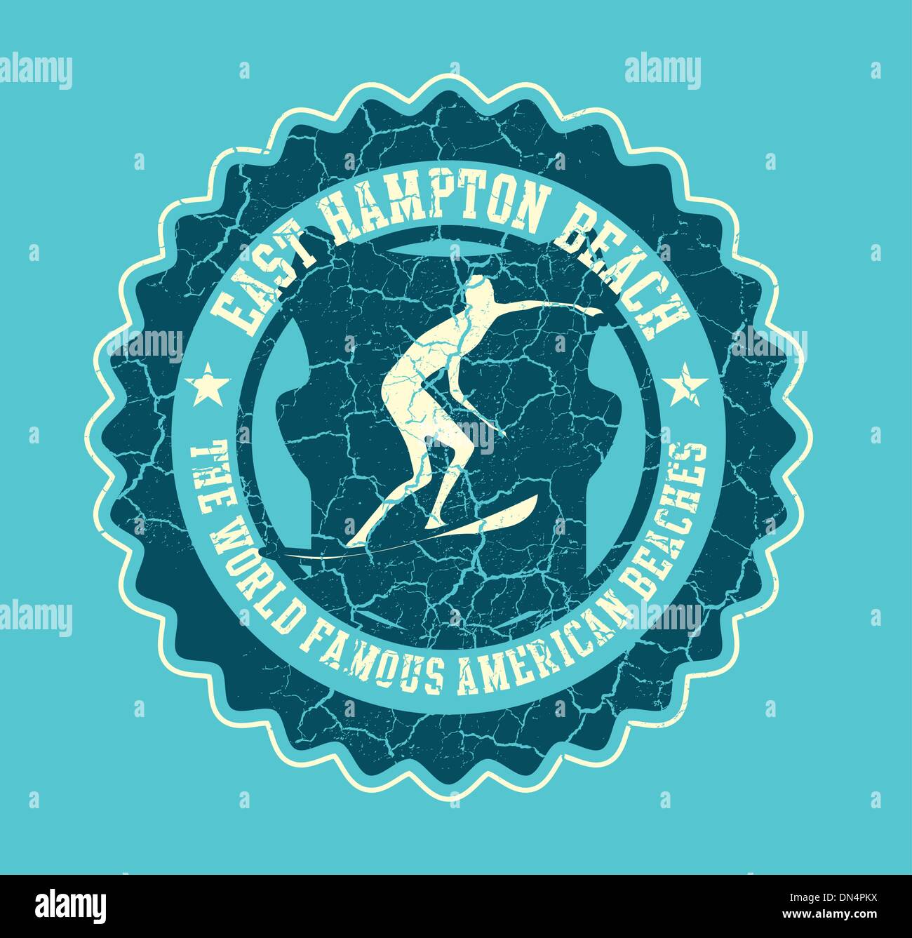 pacific surfer vector graphic design Stock Vector Image & Art - Alamy