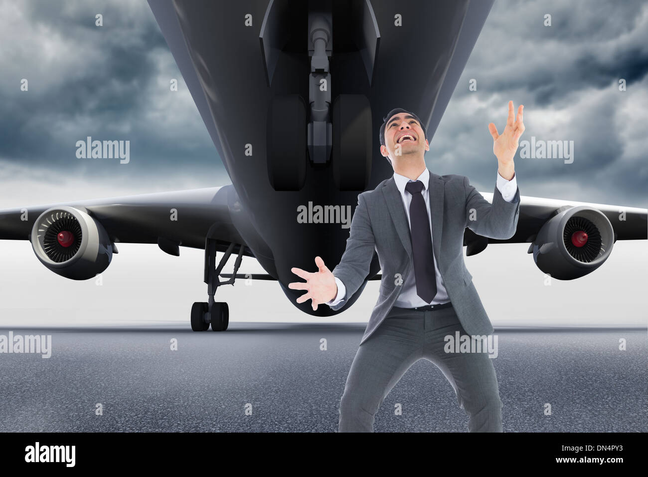 Catching plane hi-res stock photography and images - Alamy