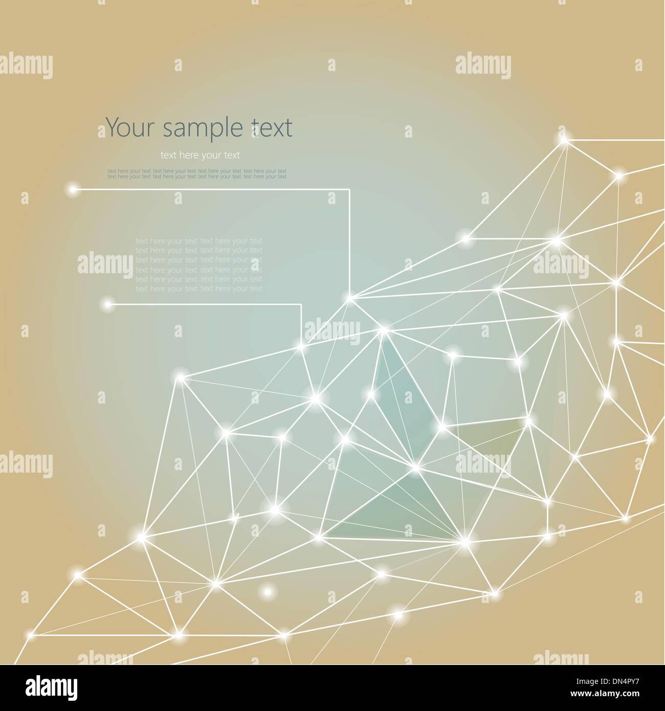 Abstract Geometric Background with place for your text Stock Vector ...