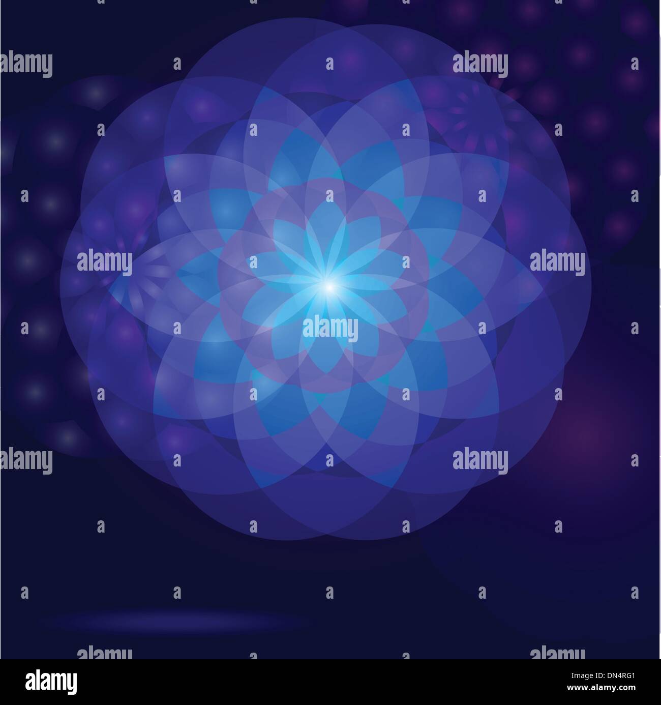 Abstract blue background. Vector illustration Stock Vector Image & Art ...