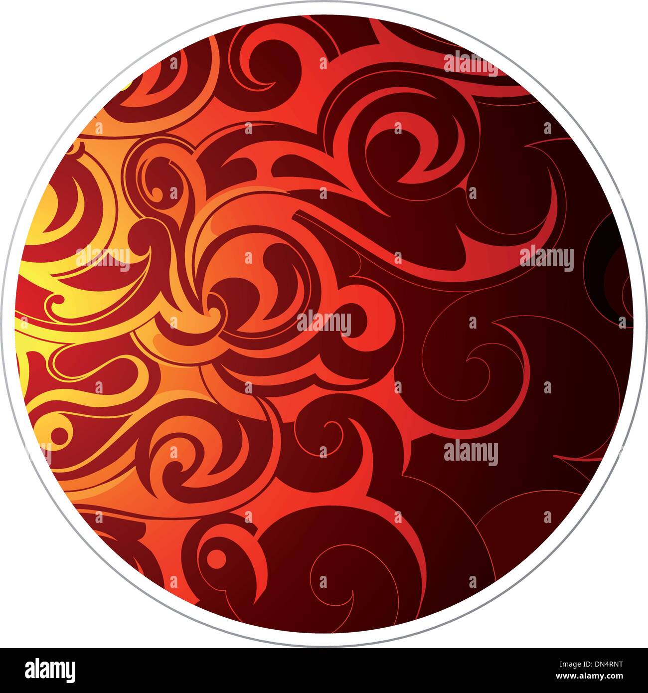 Fire flames texture Stock Vector Images - Alamy