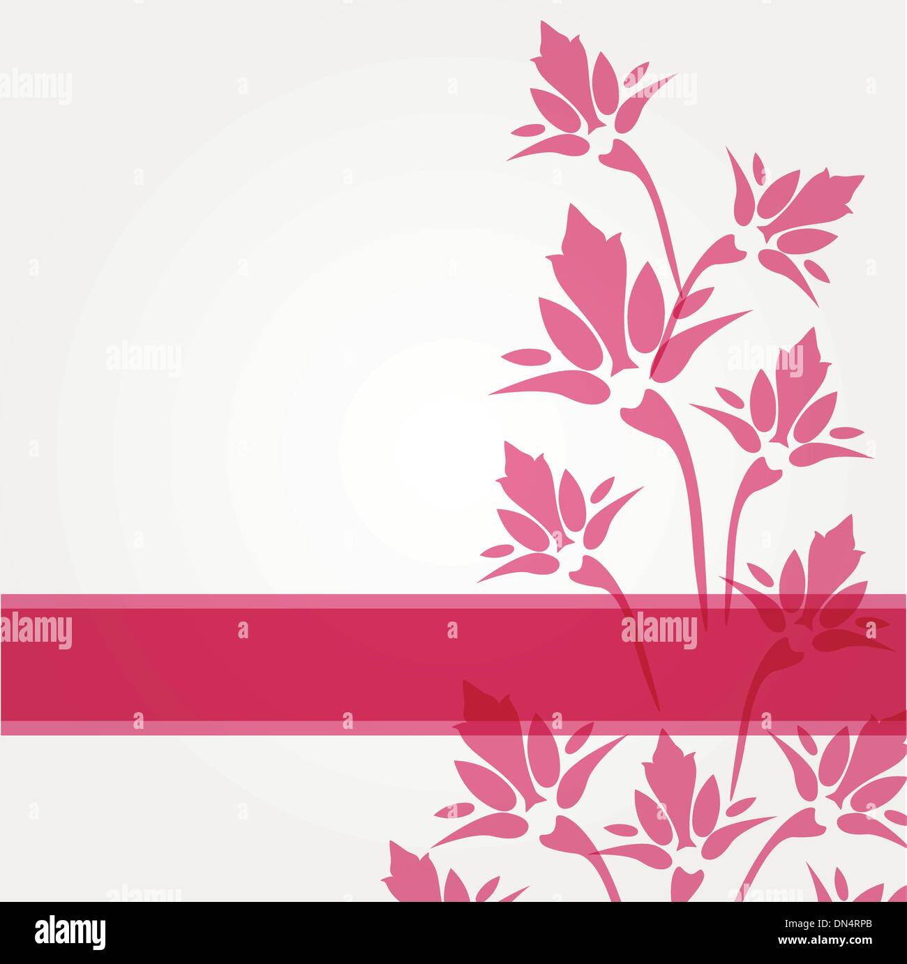 Floral vector background Stock Vector Image & Art - Alamy