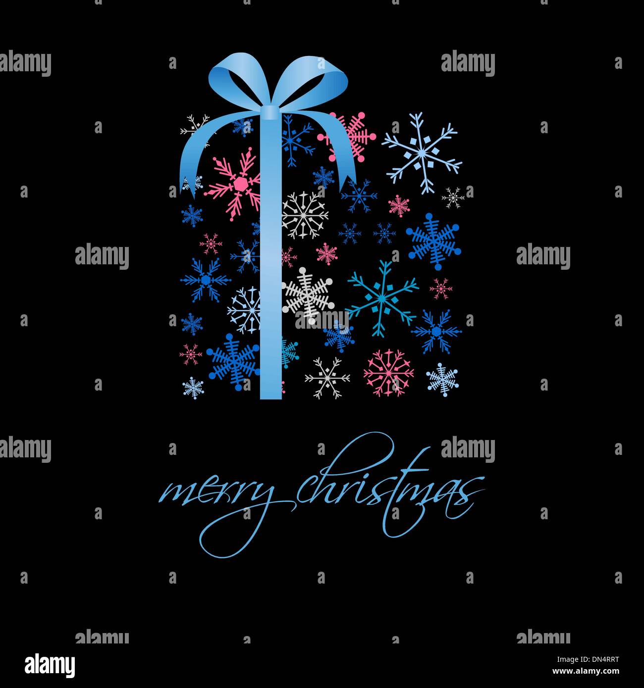 Green present christmas box Stock Vector Images - Alamy