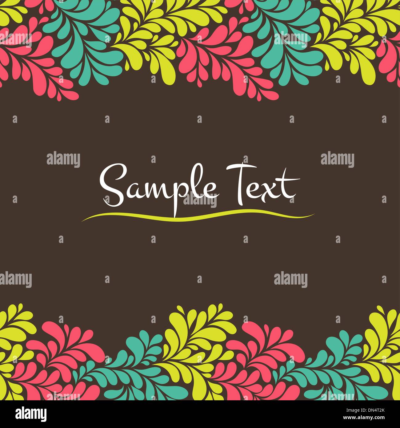 Abstract colorful frame design hi-res stock photography and images - Alamy