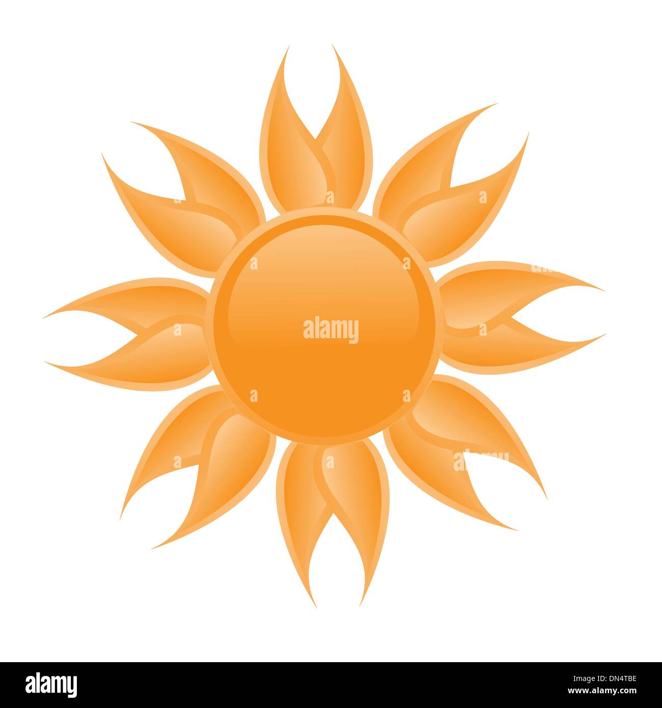 Fire climate illustration Cut Out Stock Images & Pictures - Alamy
