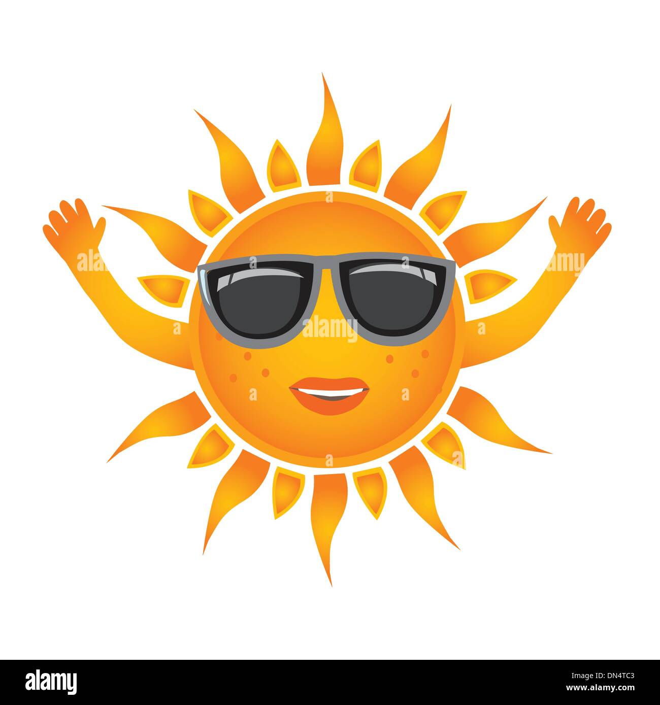 Hot weather over heat Cut Out Stock Images & Pictures - Alamy