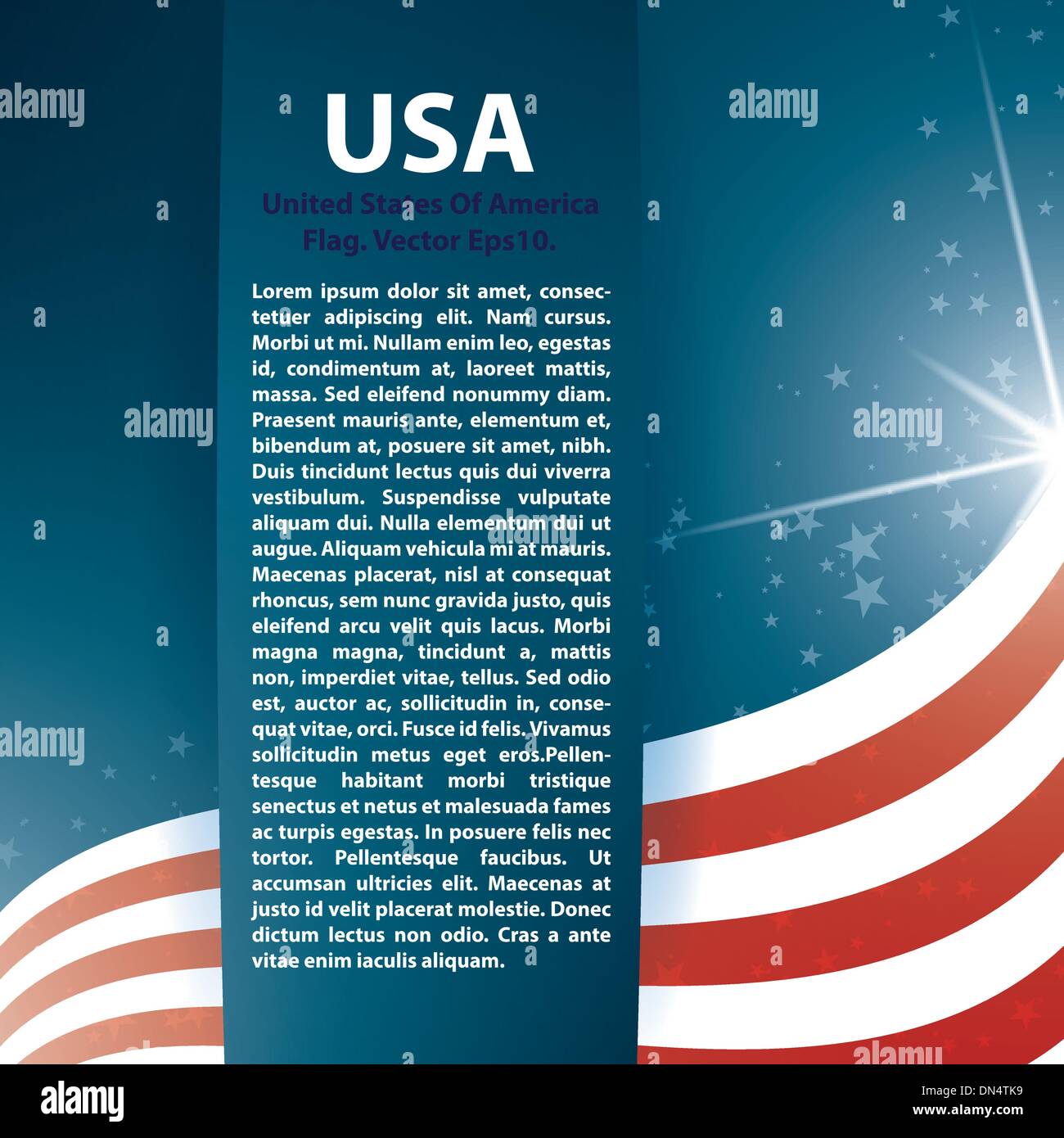 Abstract us flag Stock Vector Images - Alamy