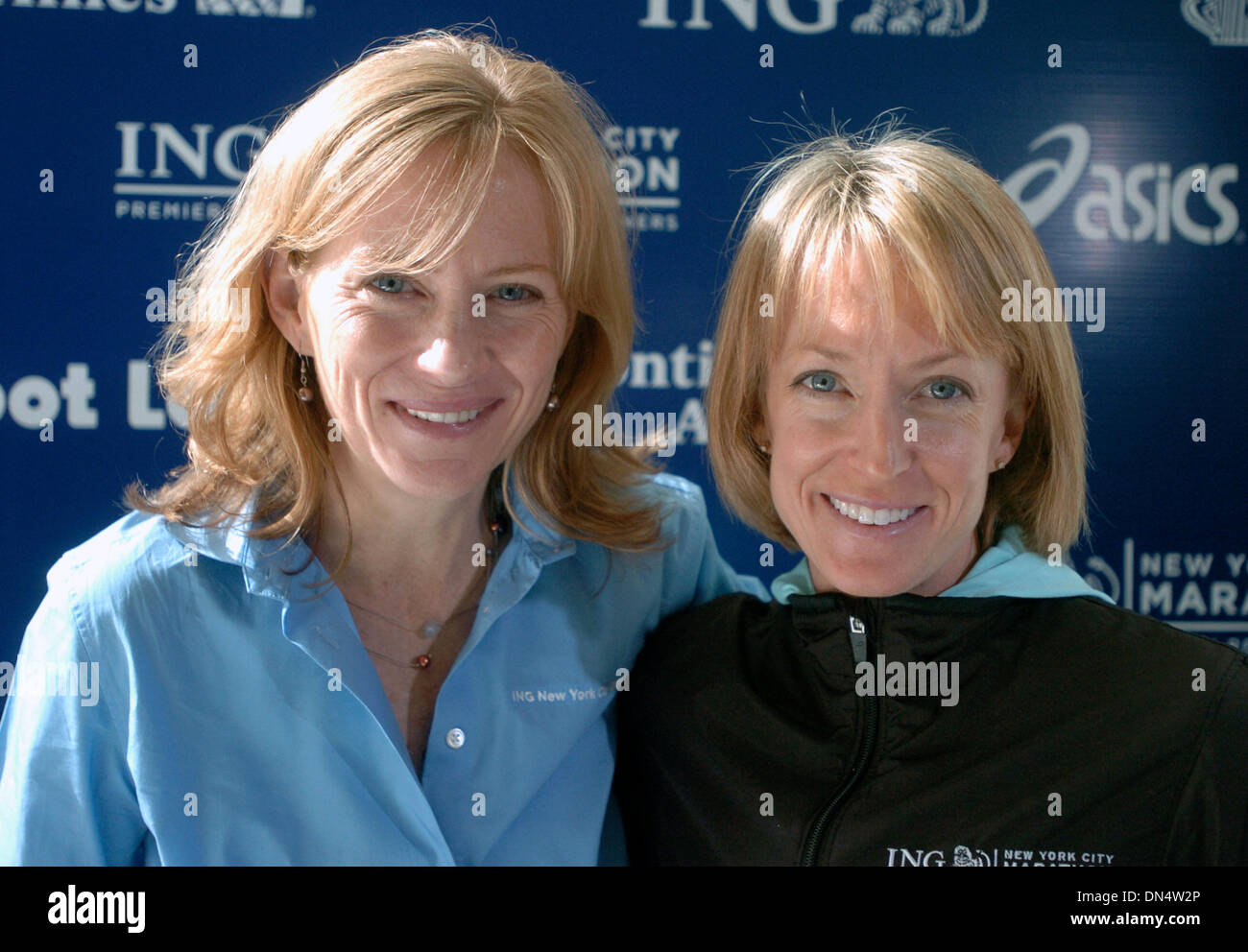 Oct 31, 2006; MANHATTAN, NY, USA; MARY WITTENBERG (L), President and ...