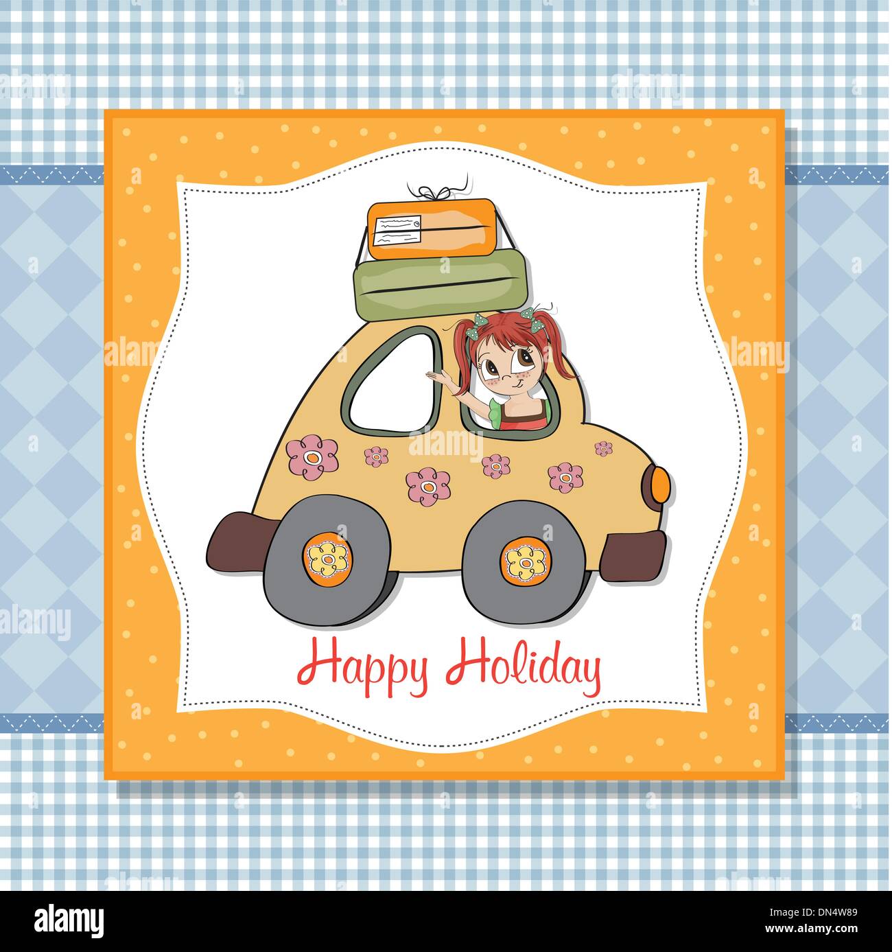 Delicate smile Stock Vector Images - Alamy