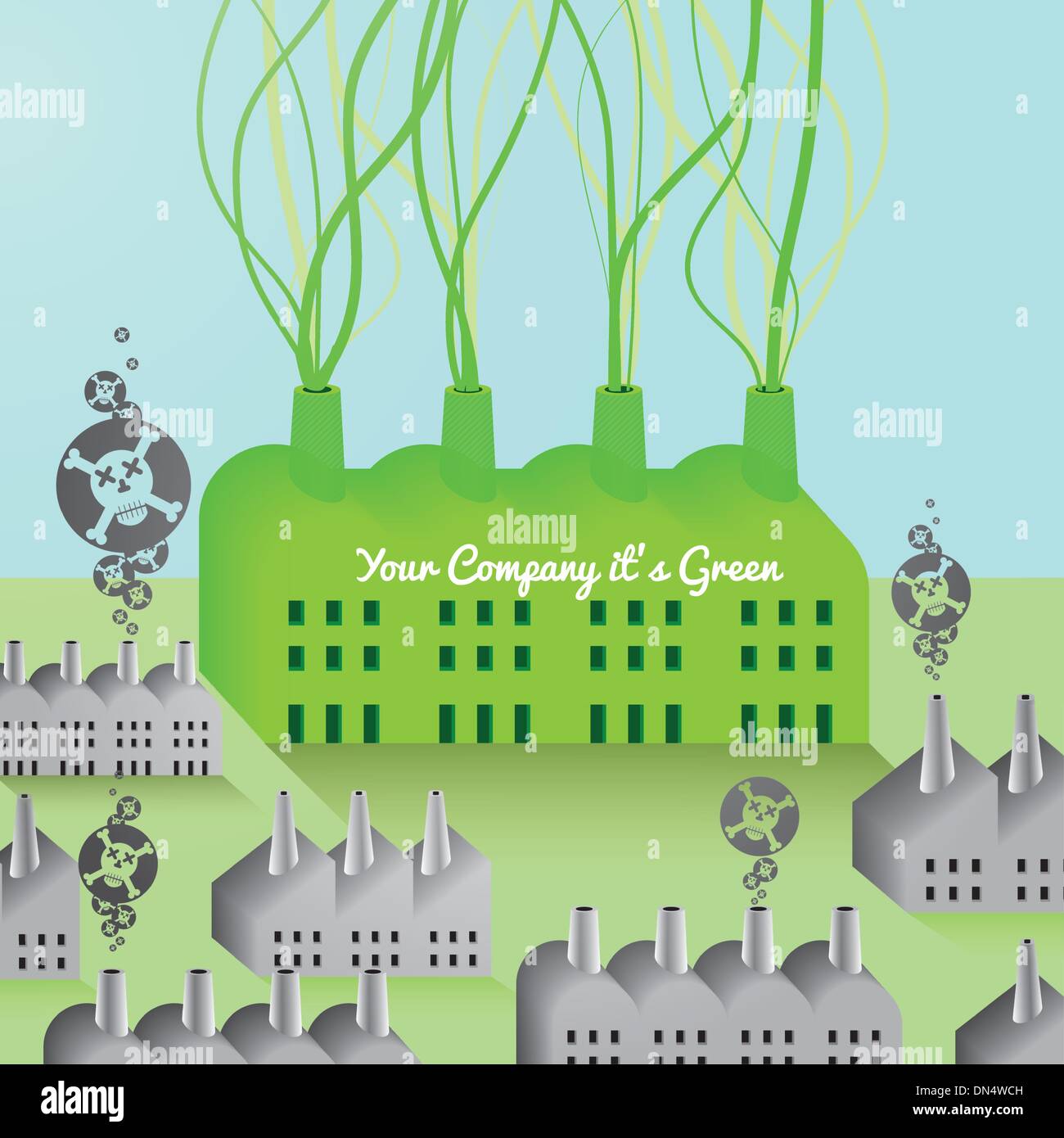 Planning cityscape company company Stock Vector Images - Alamy