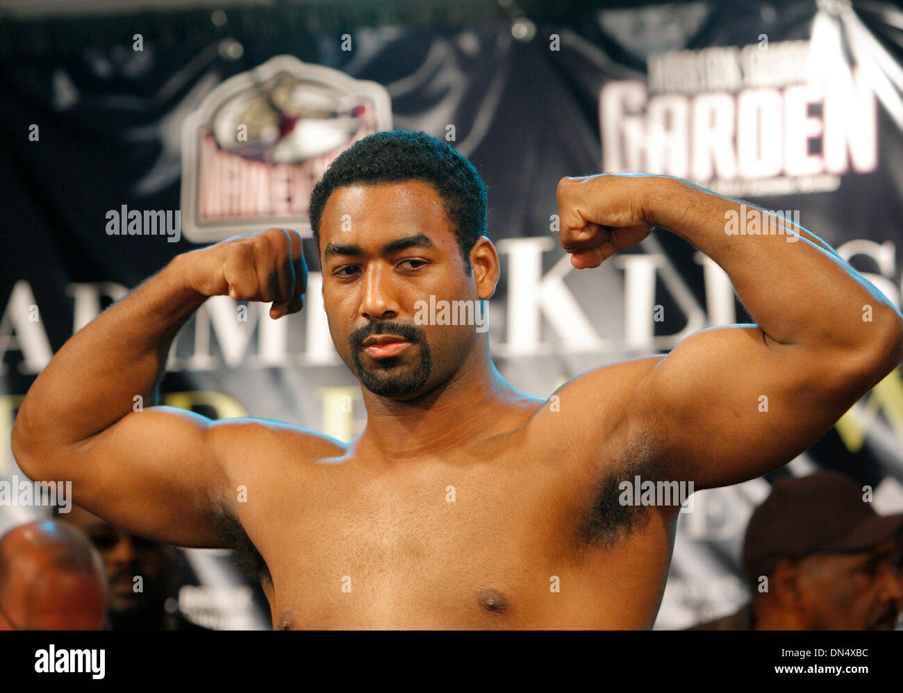 Nov 09, 2006; New York, NY, USA; Undefeated U.S. Olympian CALVIN BROCK ...