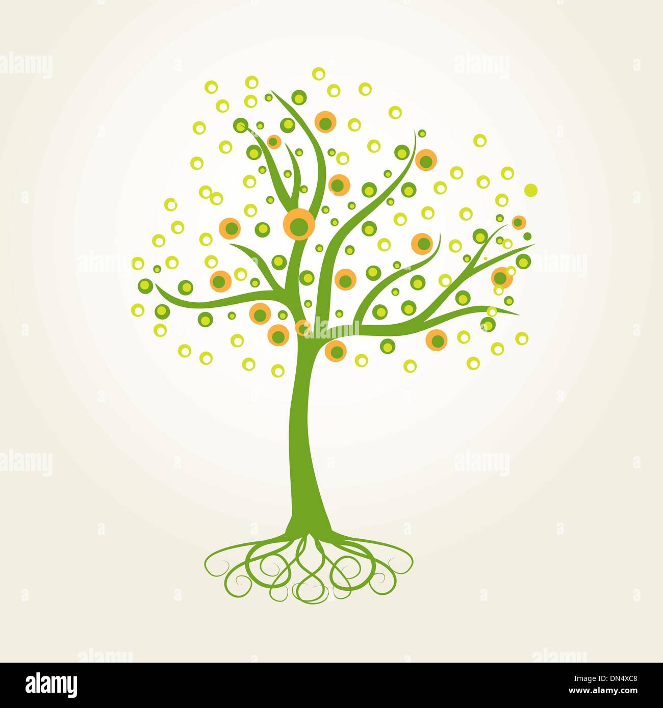 Illustration of beautiful spring background Stock Vector Image & Art ...