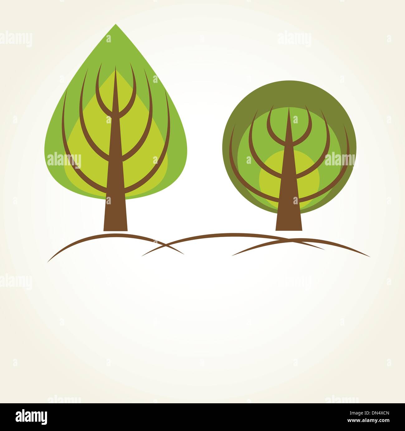 Illustration of beautiful spring background Stock Vector Image & Art ...