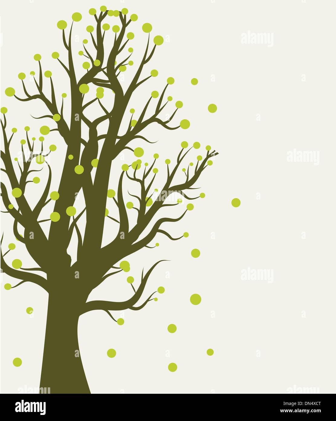 Illustration of beautiful spring background Stock Vector Image & Art ...