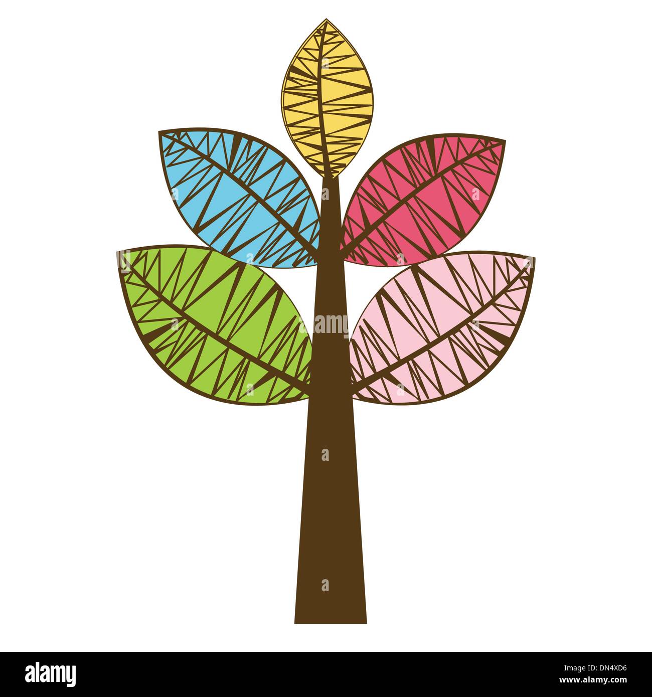 Illustration of beautiful spring background Stock Vector Image & Art ...