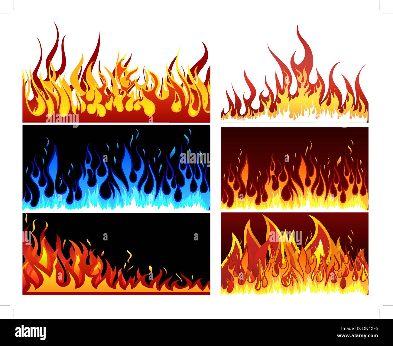 Fire set hi-res stock photography and images - Alamy