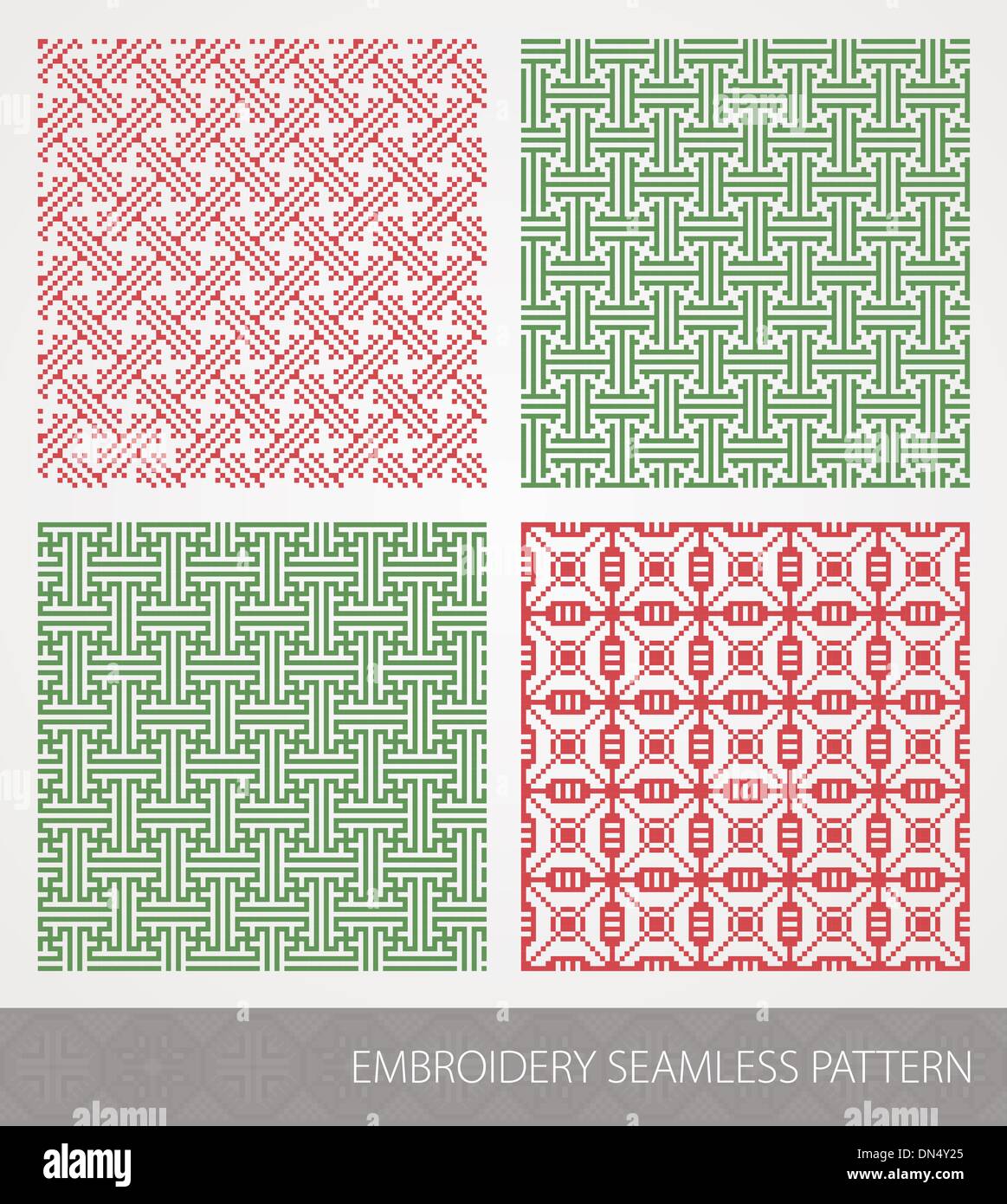 Embroidery vectors Stock Vector Images - Alamy