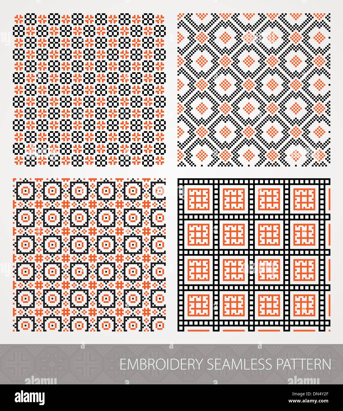 Embroidery vectors Stock Vector Images - Alamy