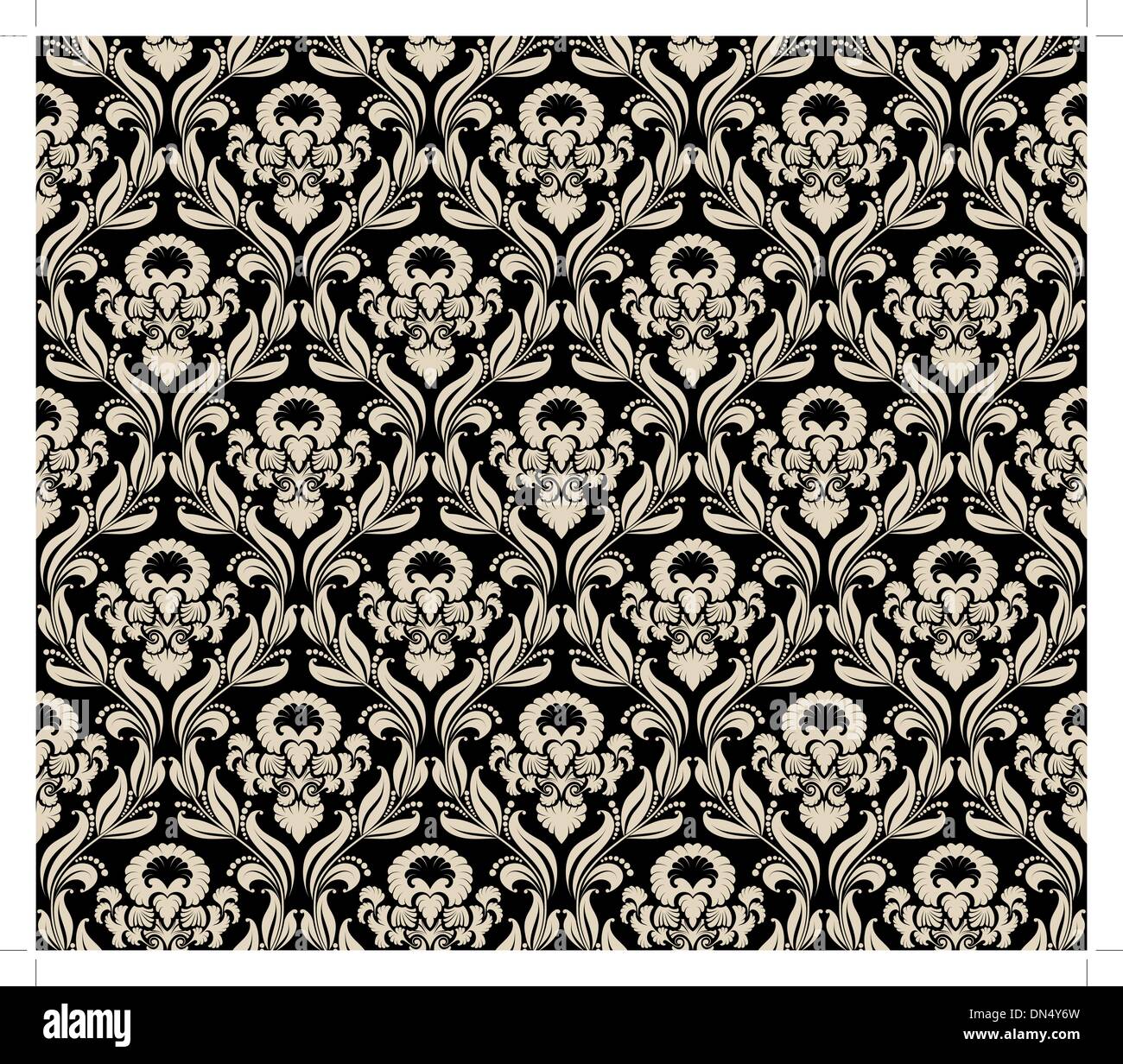Damask vectors Cut Out Stock Images & Pictures - Alamy