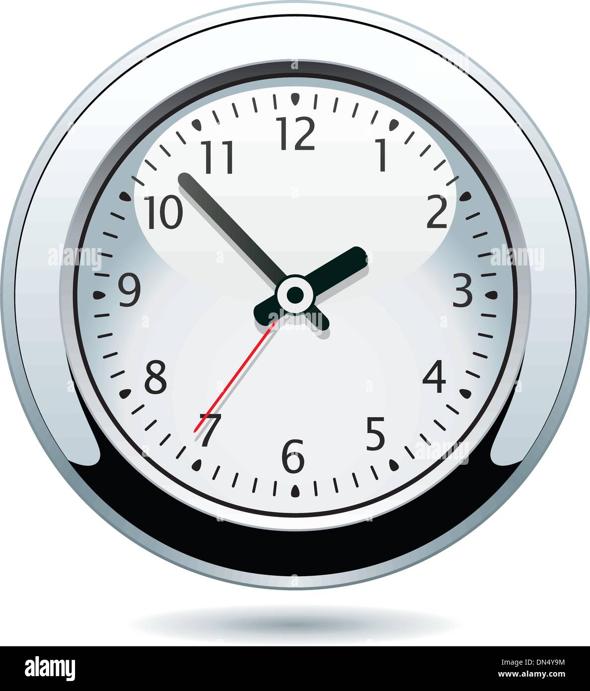 vector clock Stock Vector Image & Art - Alamy