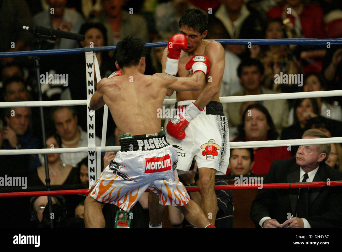 Nov 18, 2006; Las Vegas, NV, USA; Super Featherweight WBC International ...