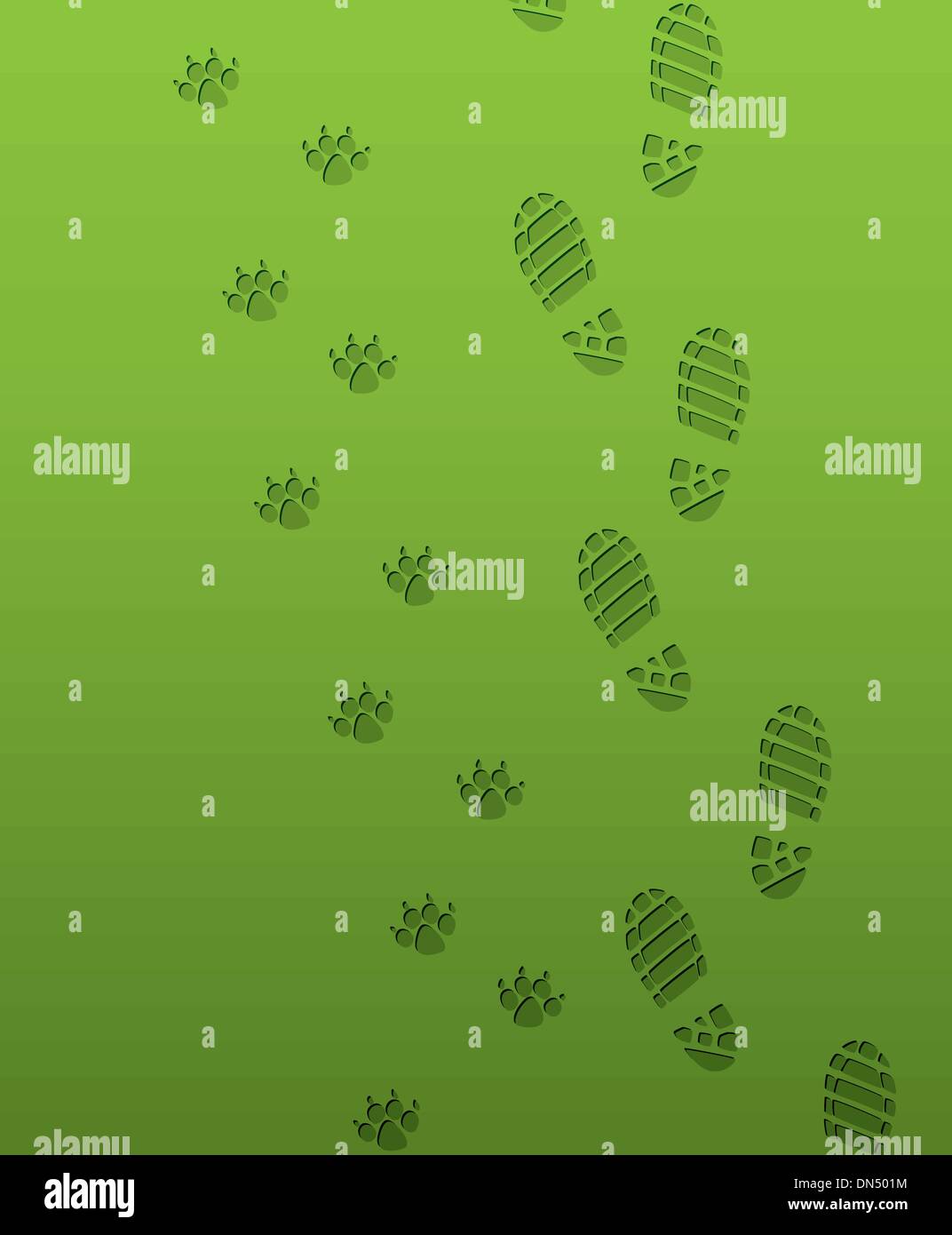 Foot and grass Stock Vector Images - Alamy