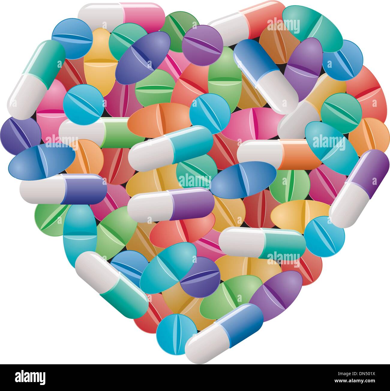 vector pills and capsules Stock Vector Image & Art - Alamy