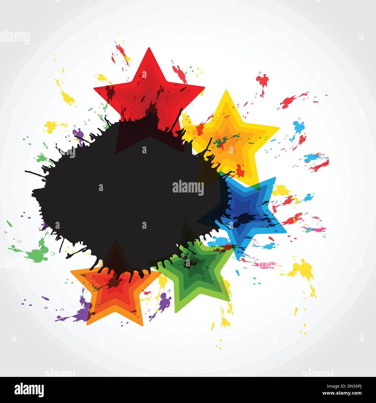 Green light spots on black Stock Vector Images - Alamy