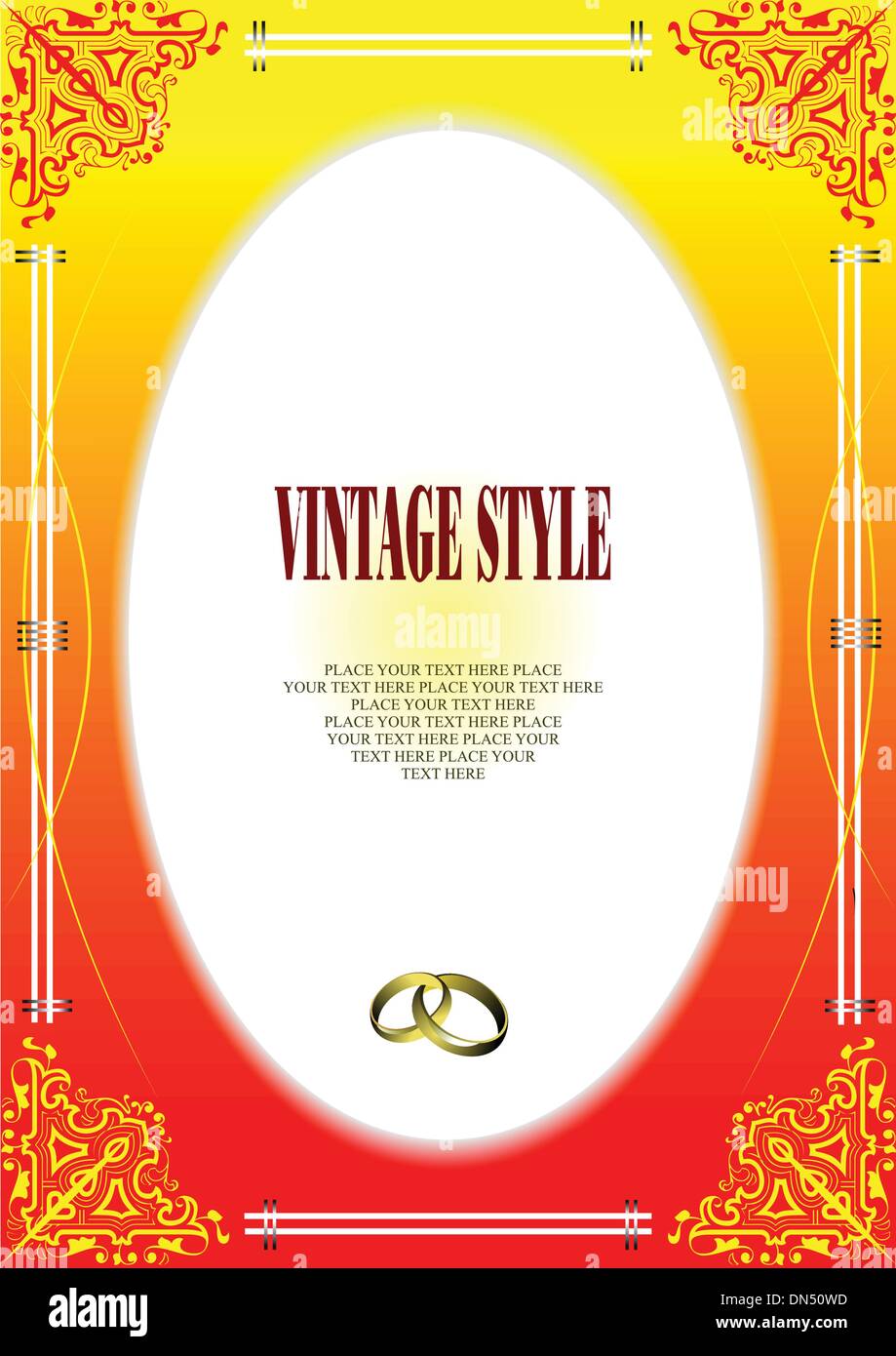 Frame for card hi-res stock photography and images - Alamy