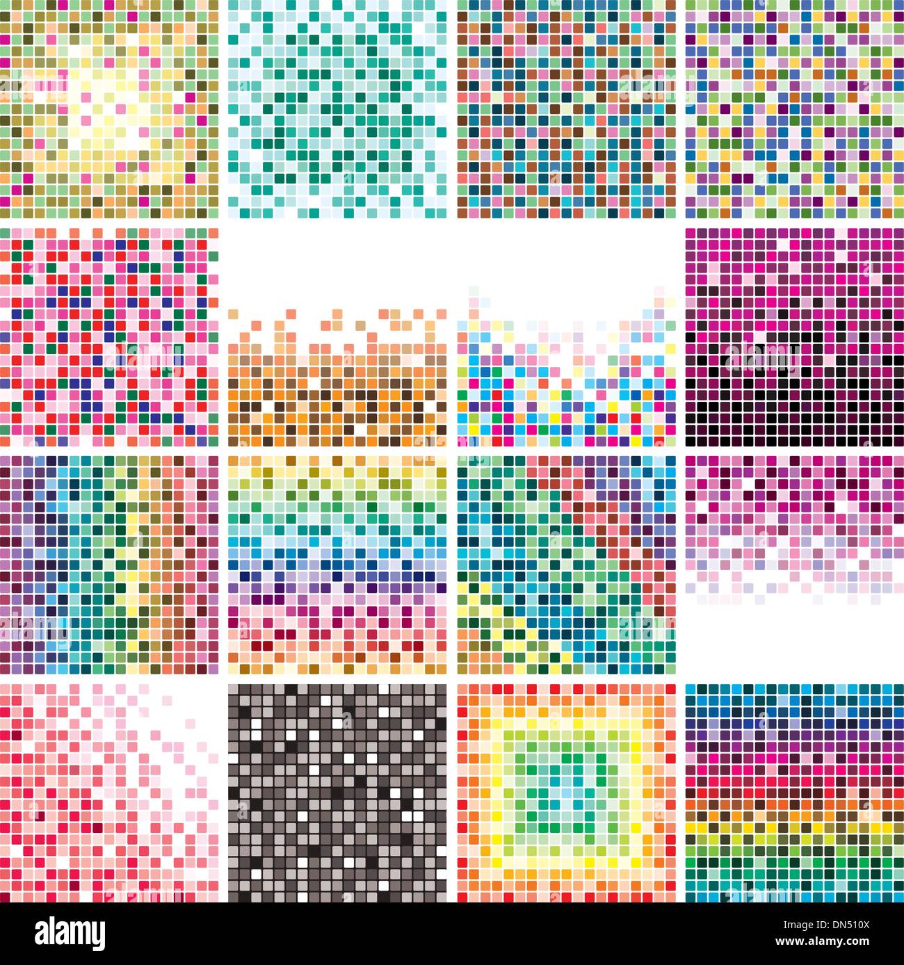 colorful tile backgrounds Stock Vector Image & Art - Alamy