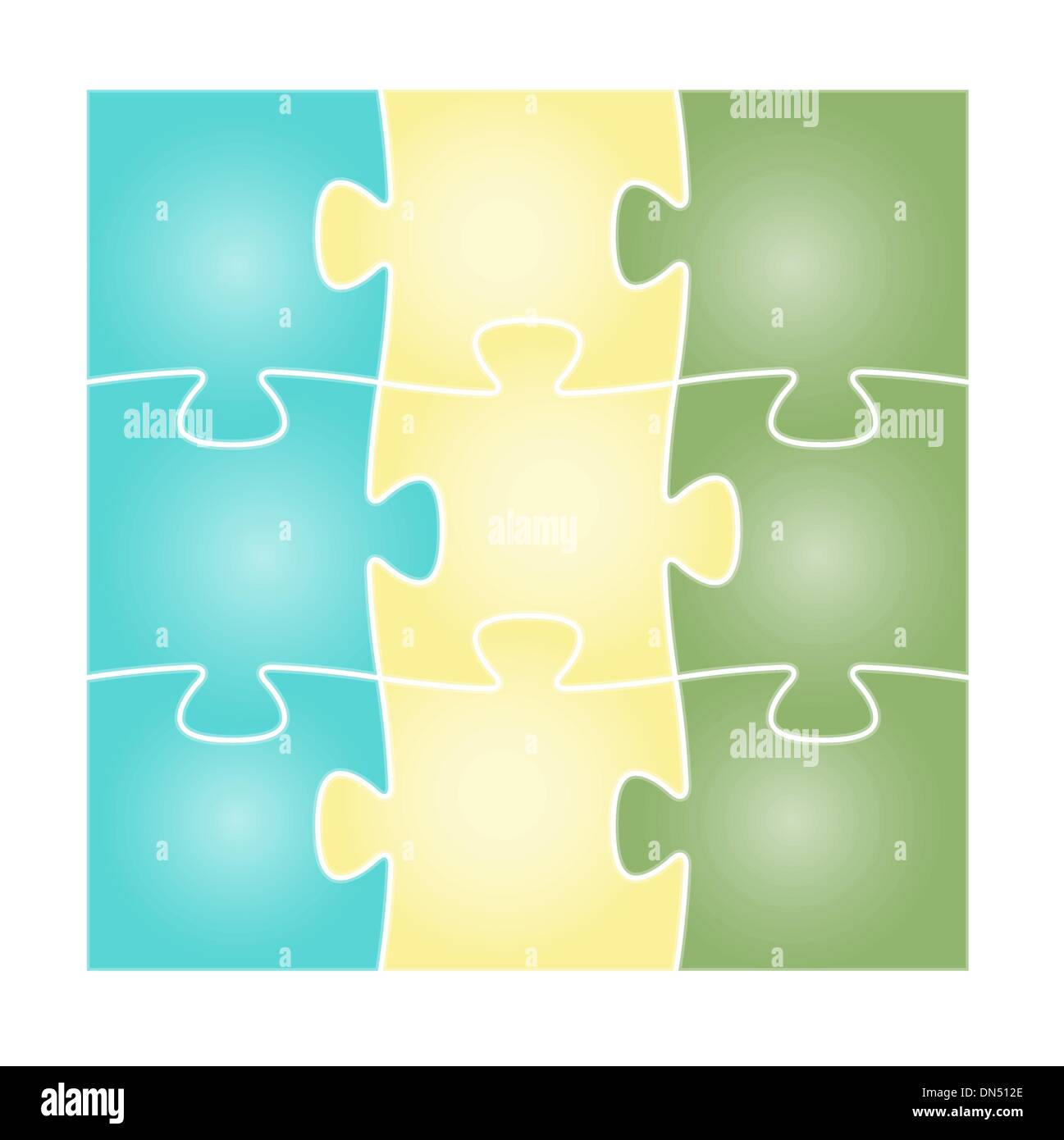 Abstract jigsaw puzzle wallpaper Cut Out Stock Images & Pictures - Alamy