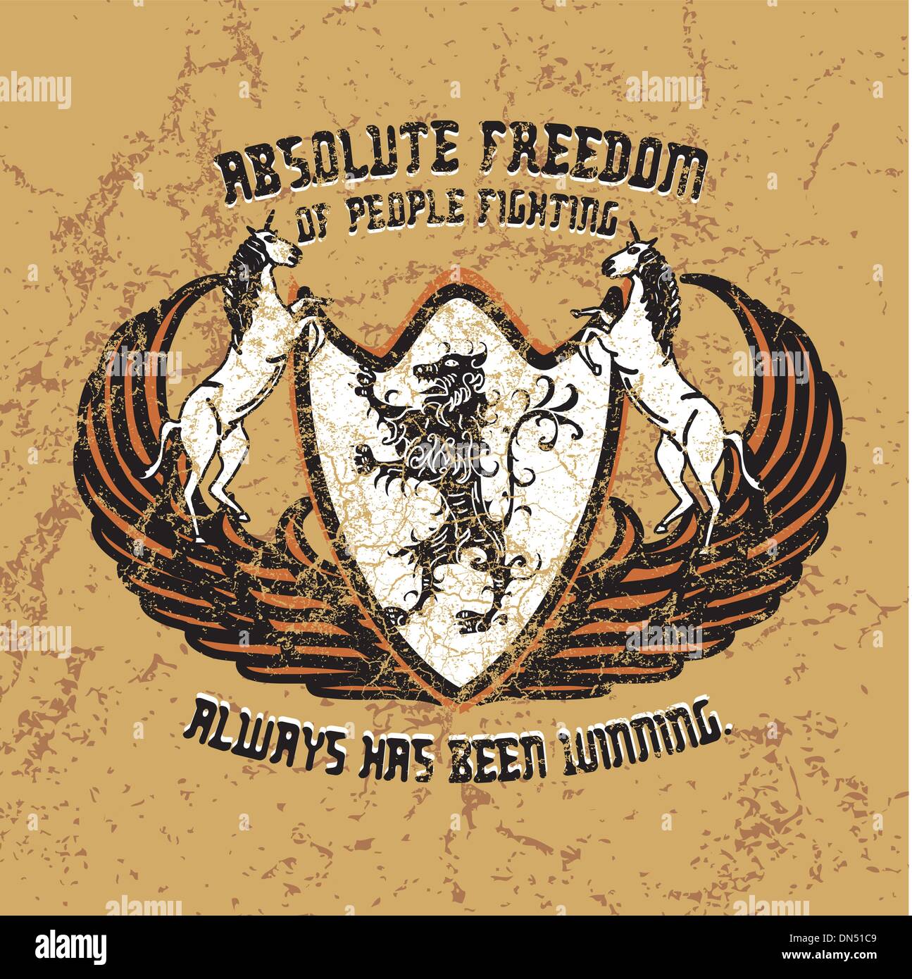 Lion badge design hi-res stock photography and images - Alamy