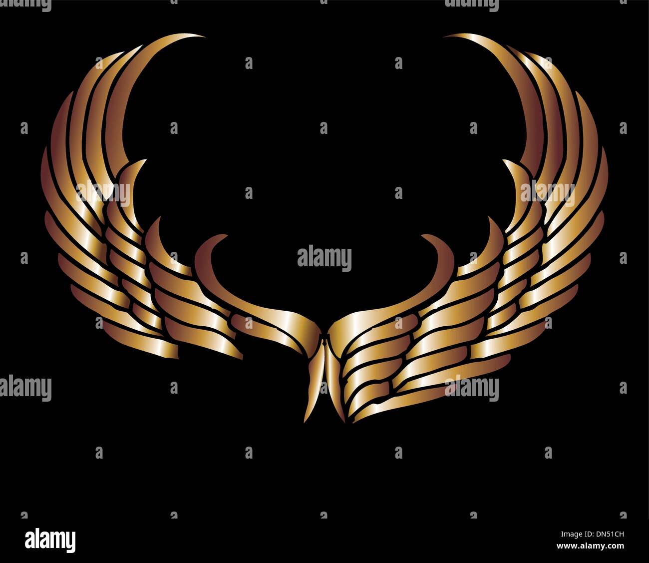 Gold eagles Stock Vector Images - Alamy