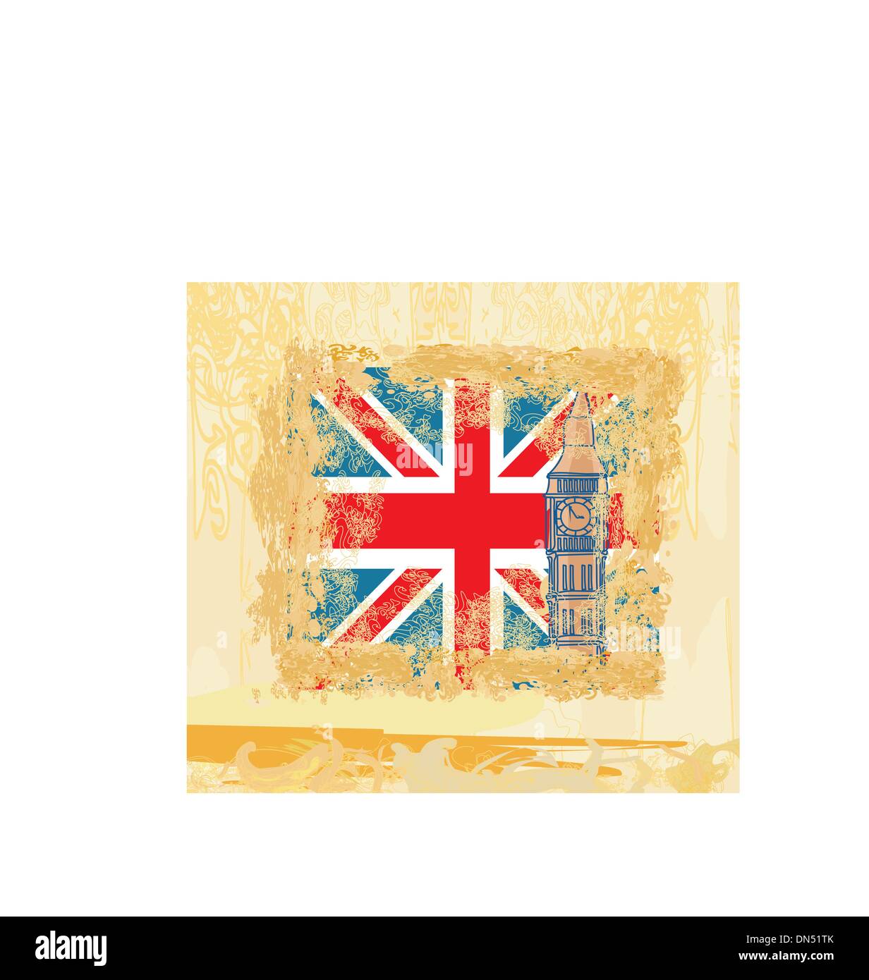 London empty background Stock Vector Images - Alamy