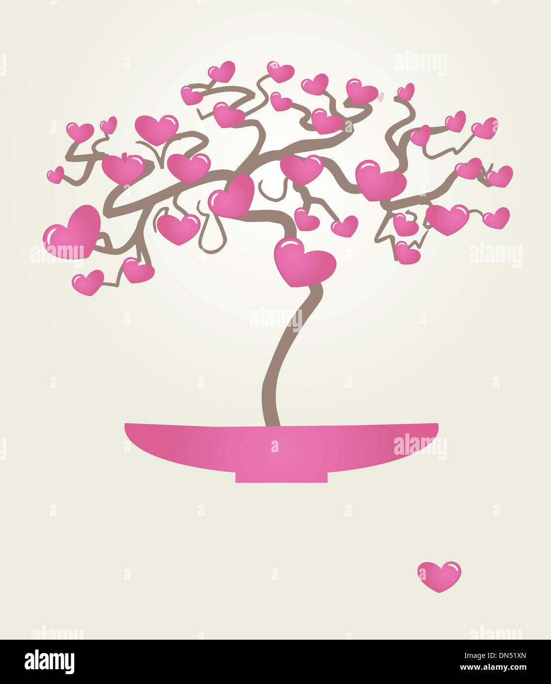 Bonsai pine tree garden Stock Vector Images - Alamy