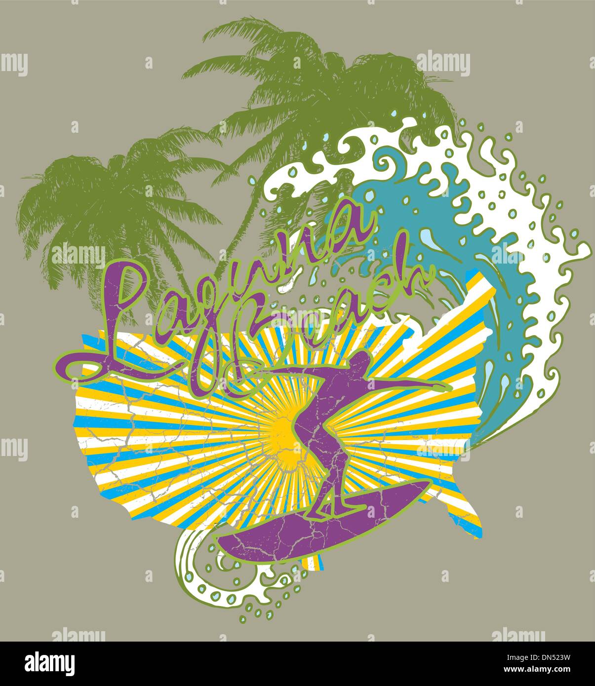 Pacific design Stock Vector Images - Alamy