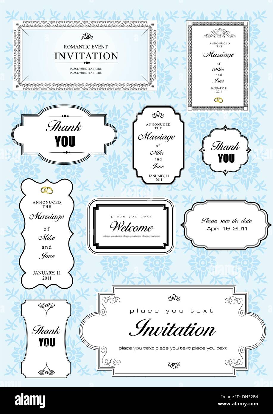 Sample frames hi-res stock photography and images - Alamy