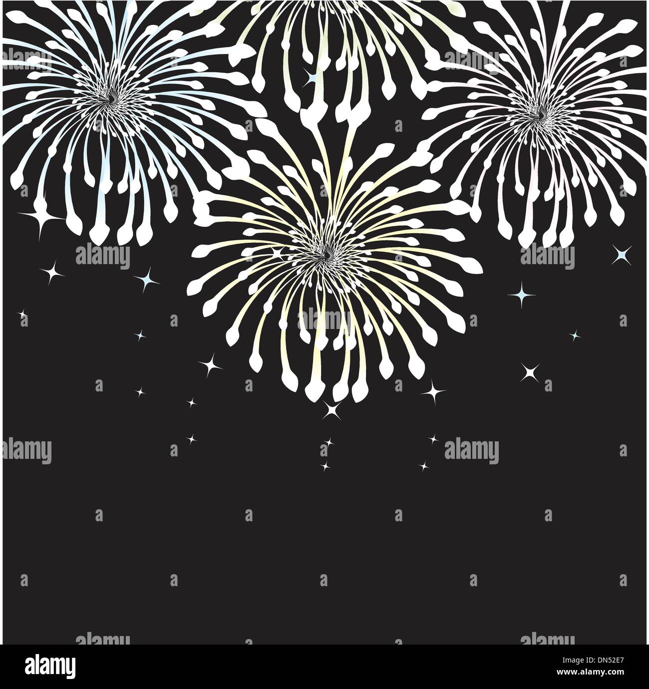 Colorful vector fireworks Stock Vector Image & Art - Alamy