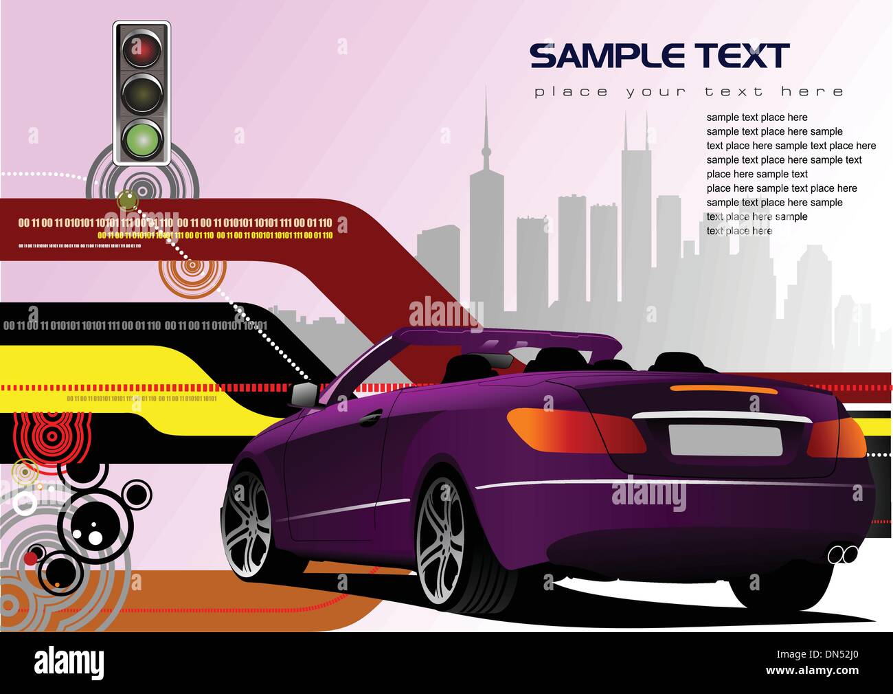 Abstract hi-tech background. Vector Stock Vector Image & Art - Alamy