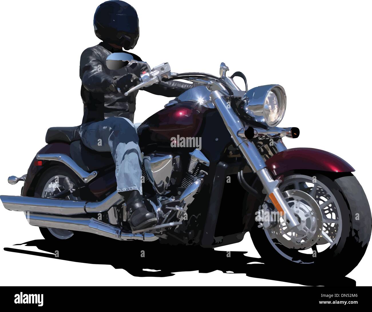 Biker rally Cut Out Stock Images & Pictures - Alamy