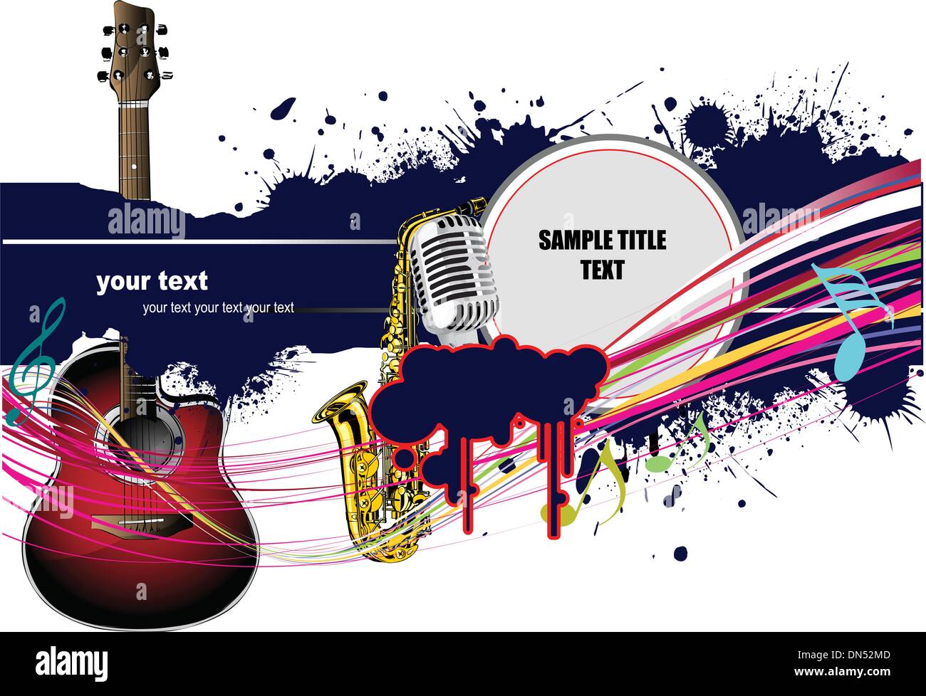 Classical music images Stock Vector Images - Alamy