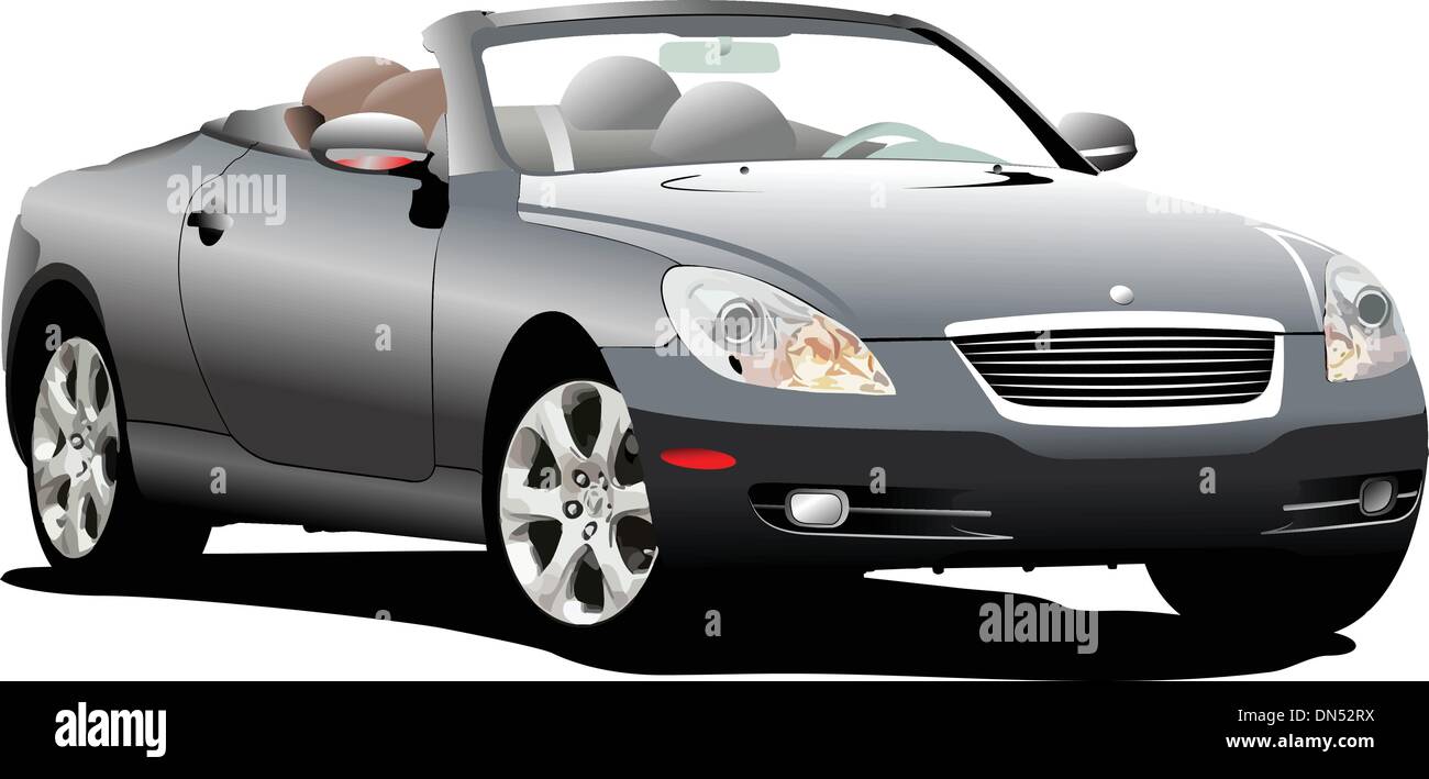 Shiny grey car hi-res stock photography and images - Alamy