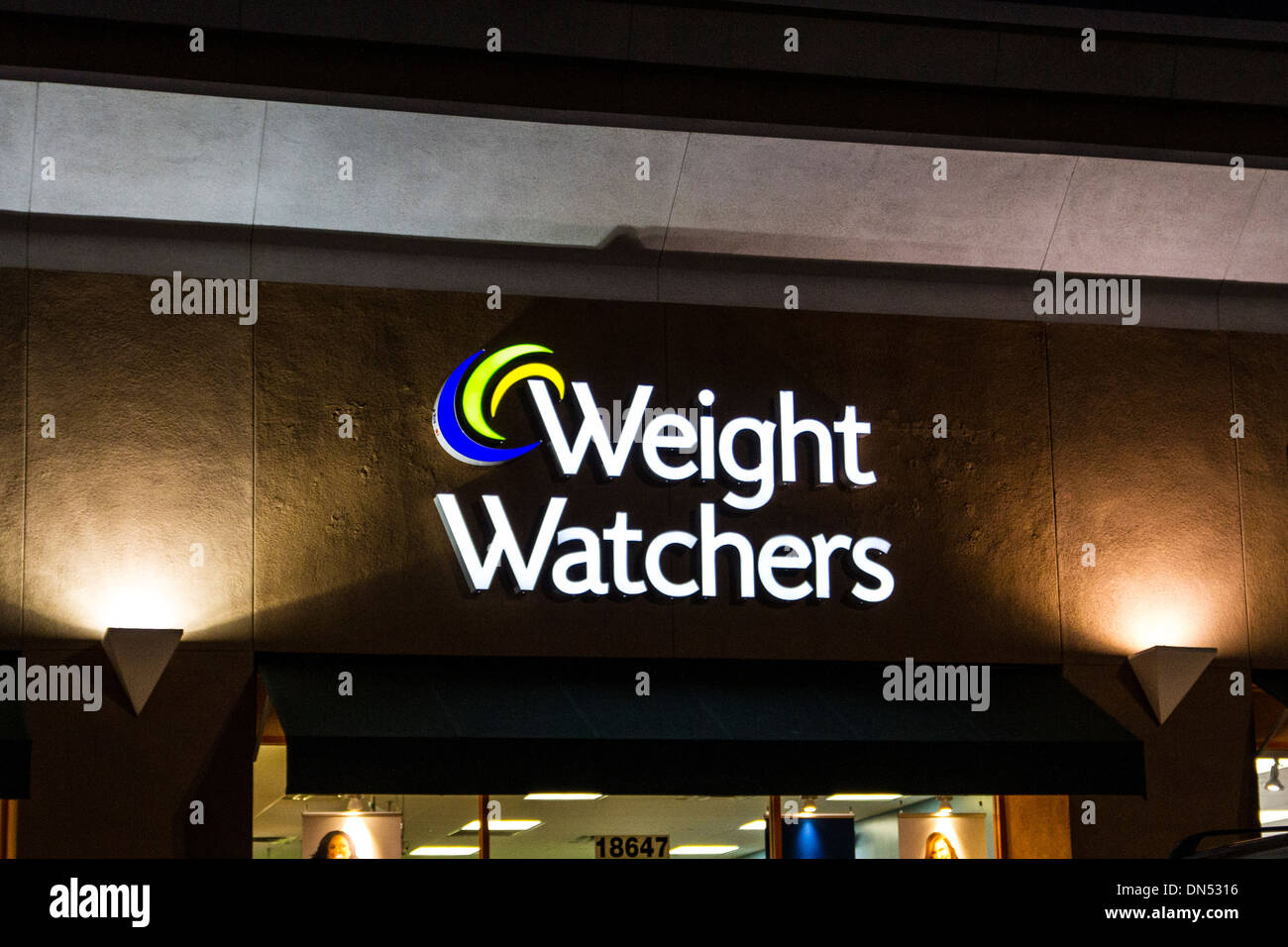 A Weight Watchers store in Northridge California Stock Photo - Alamy