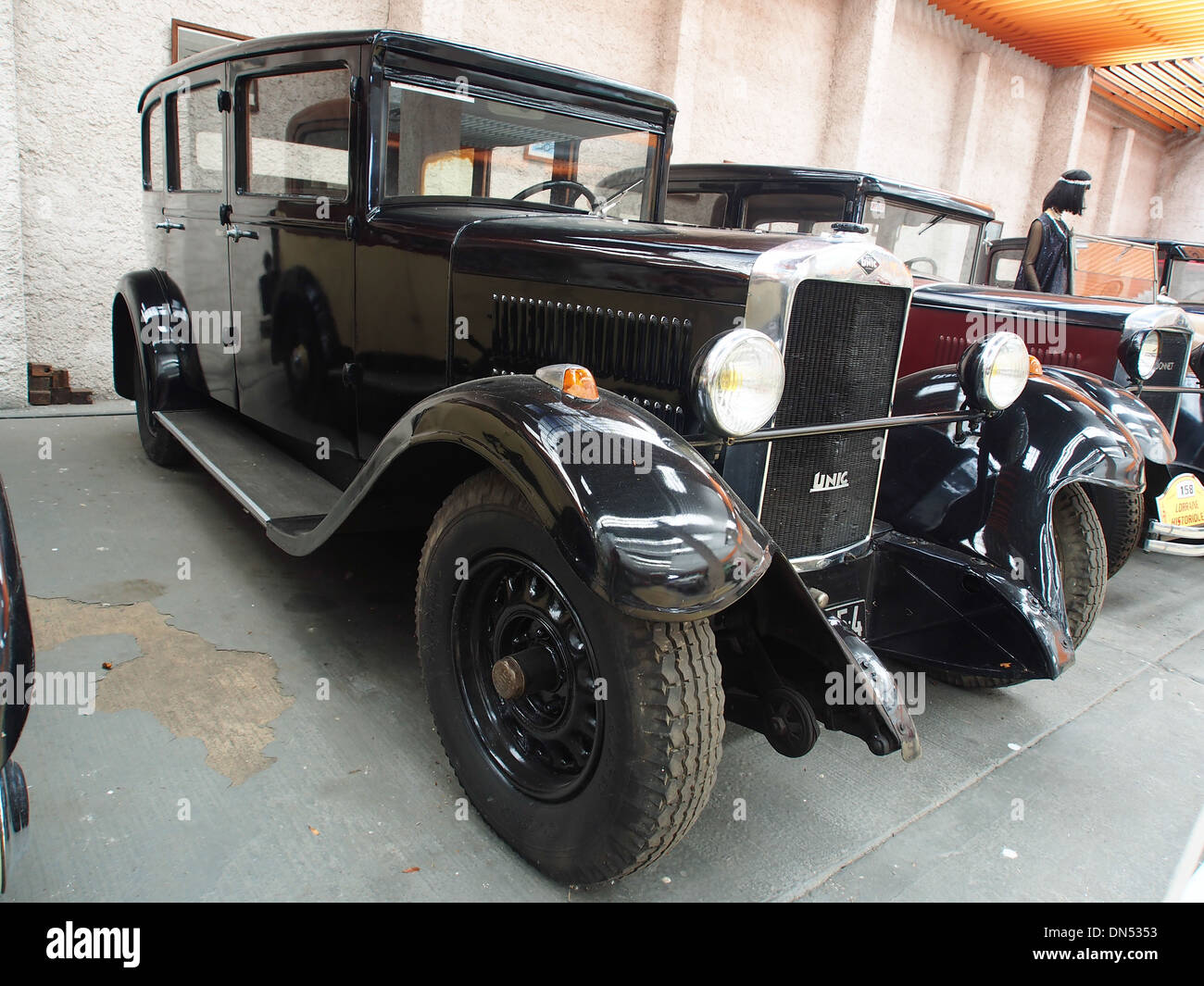 Black UNIC is a classic French automobile produced in the early 20th ...