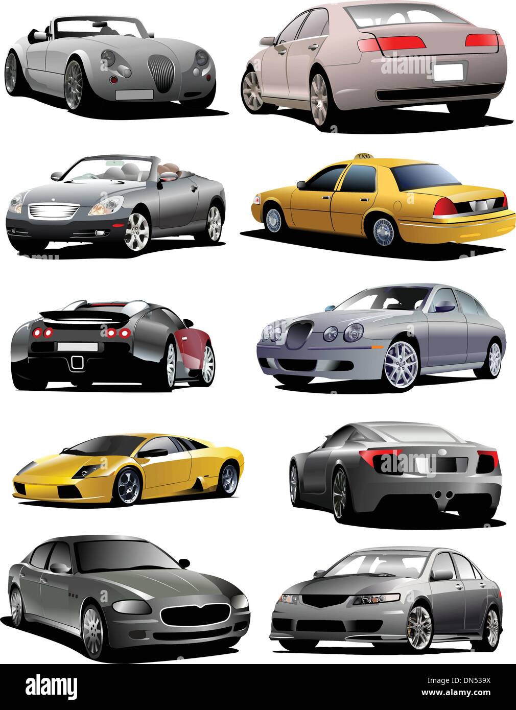 Ten vector vectors hi-res stock photography and images - Alamy