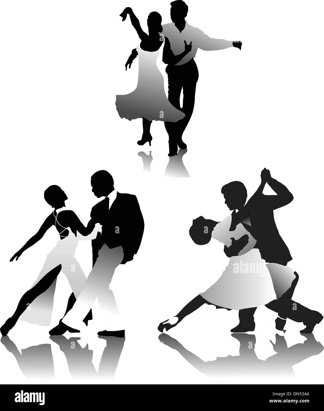 Three couples dancing a tango Stock Vector Image & Art - Alamy