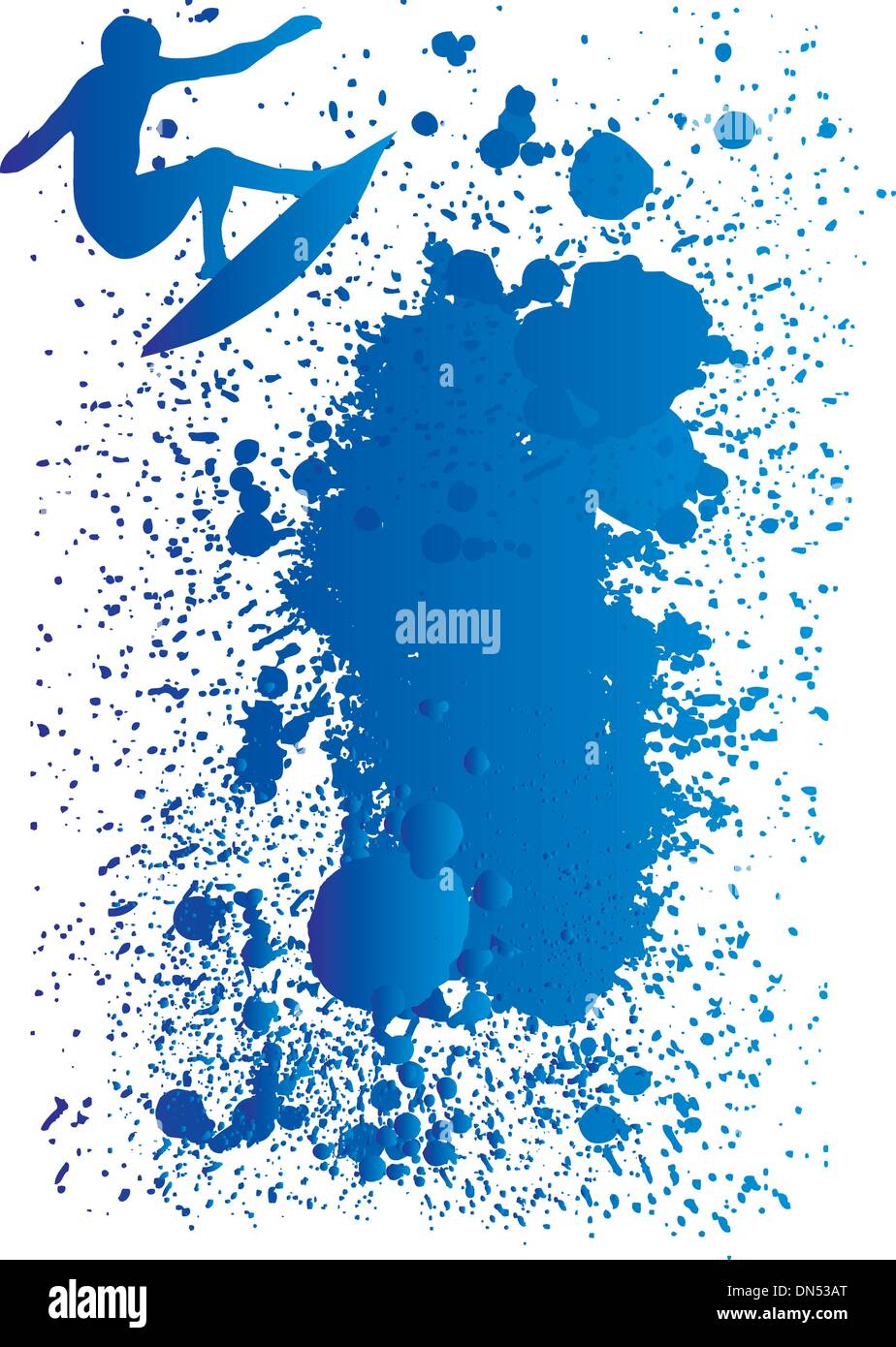 pacific surfer vector graphic design Stock Vector Image & Art - Alamy