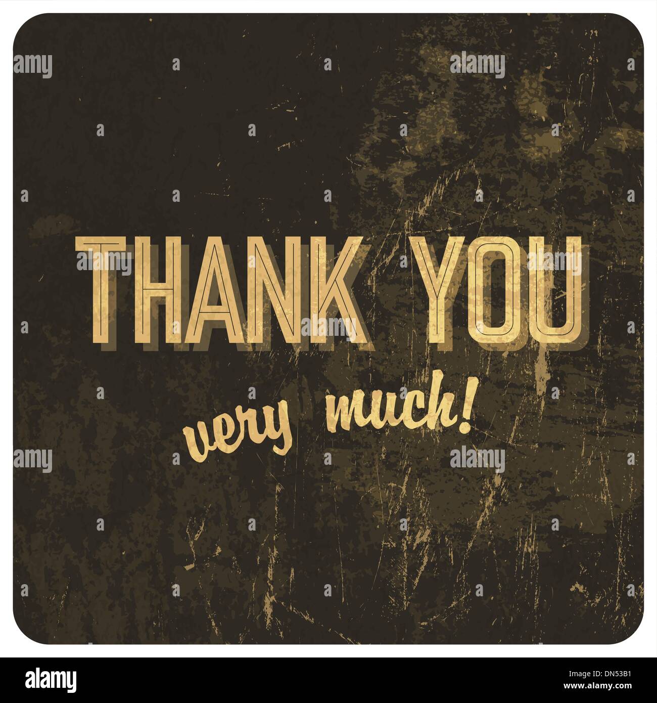 Thank you words on grunge background. Vector Stock Vector Image & Art ...
